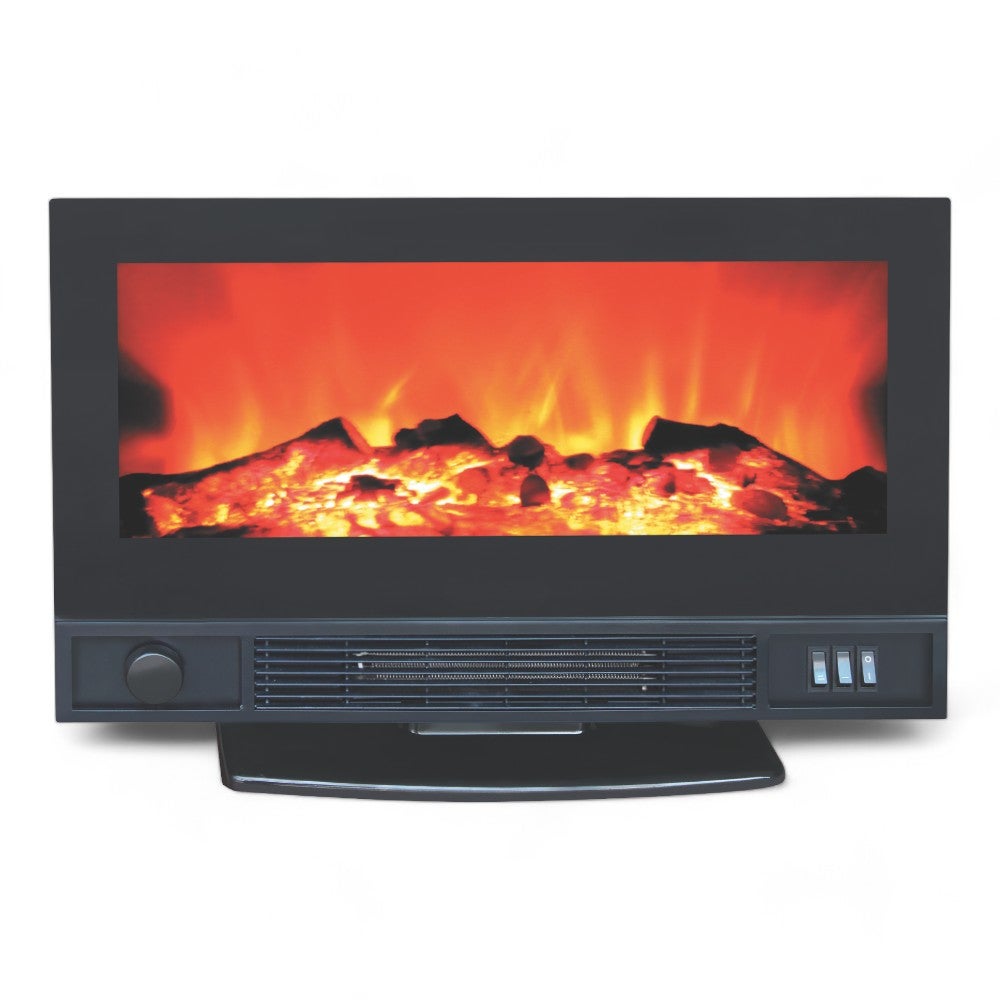 Caminetto elettrico effetto fuoco da appoggio 1800 watt | Leroy Merlin