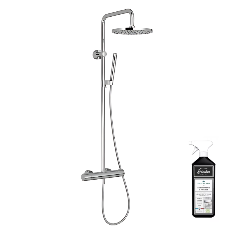 Colonne de douche thermostatique JACOB DELAFON Toobi + nettoyant ...