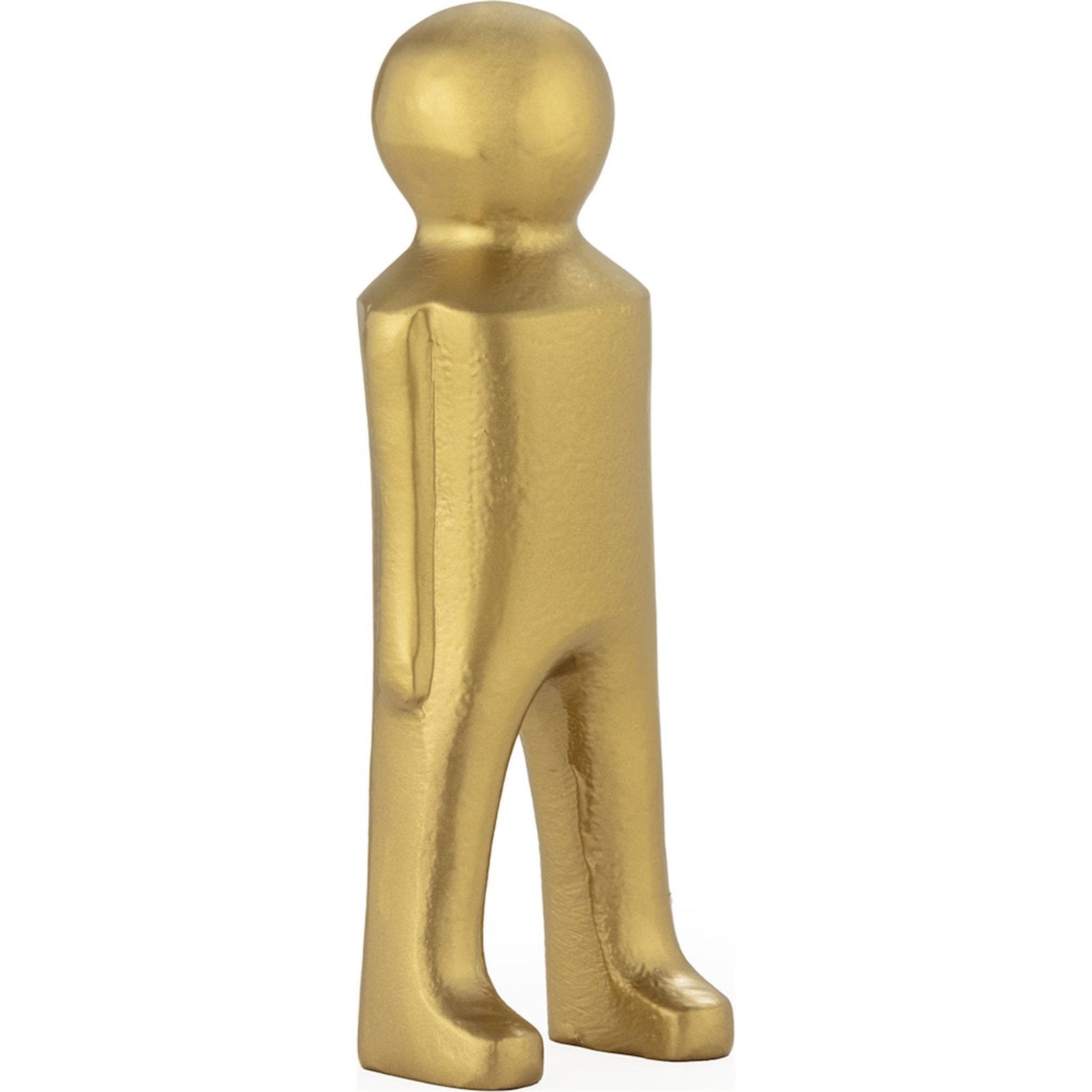 Statuette design dorée en métal accessoire décoratif élégant 8 cm doré ...