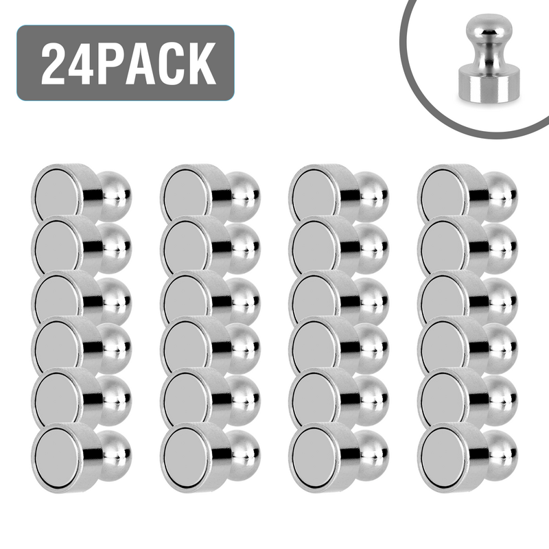 24x aimants néodyme, aimants coniques, aimants de bureau, aimant pour ...