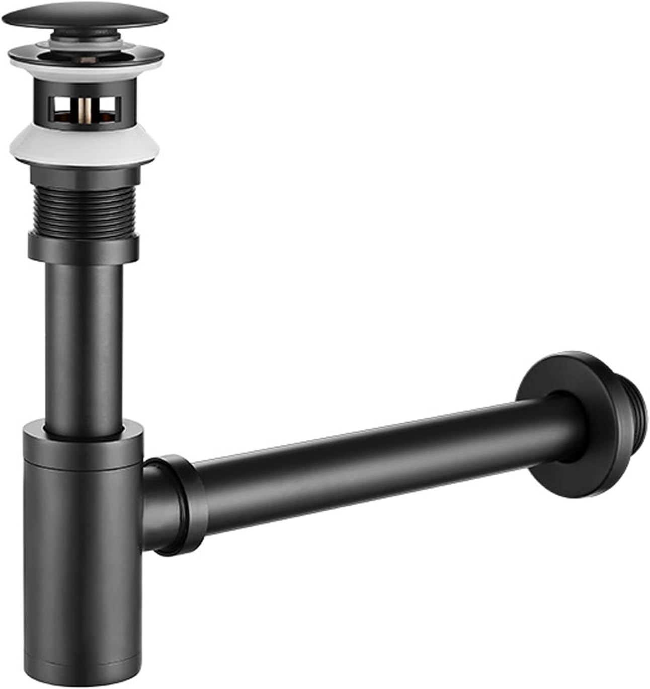 Siphon d'évier en acier inoxydable avec bouchon - Siphon universel ...