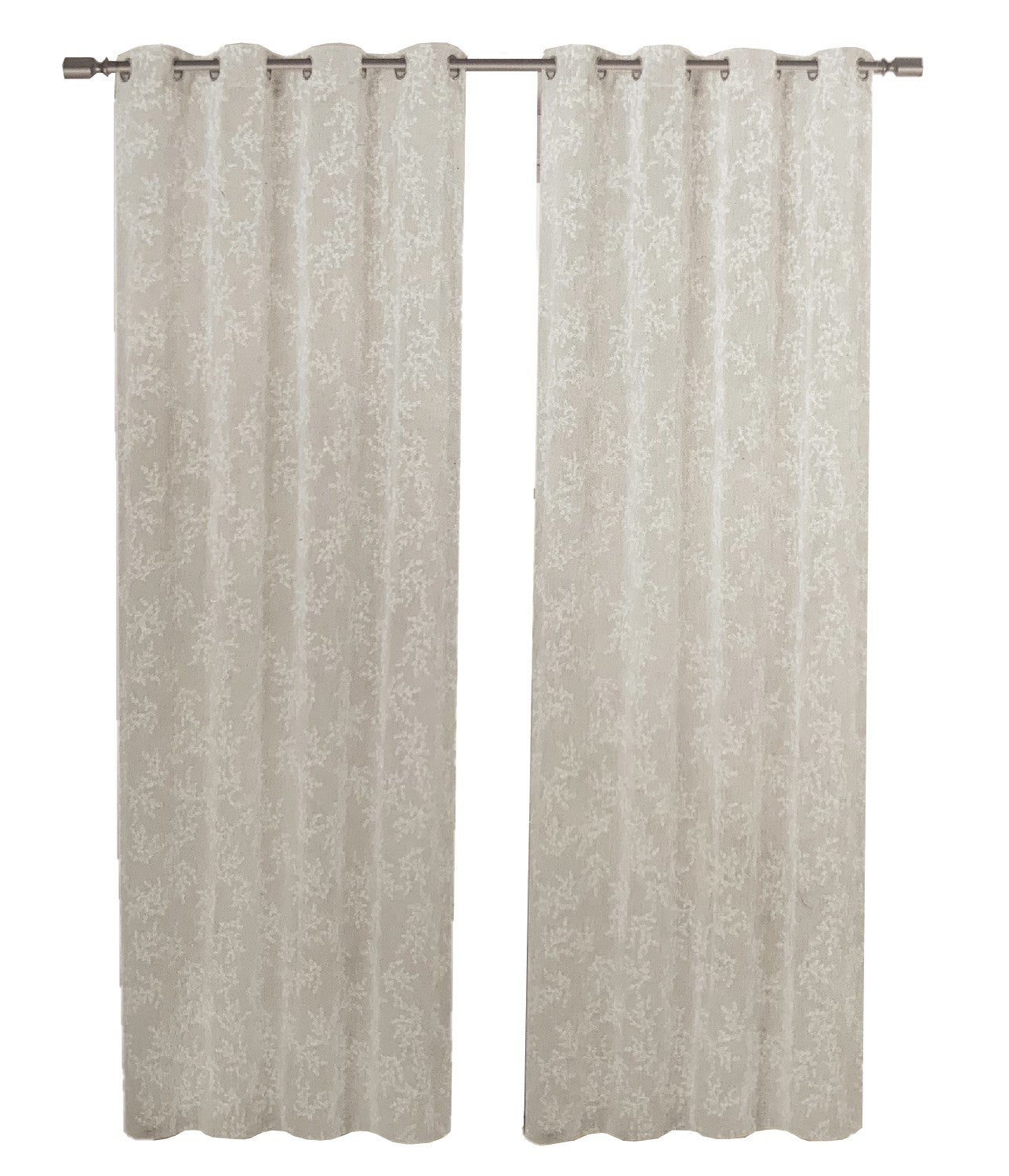 Tende Casa Finestre Porte Interno Coppia 2pz Tessuto Semitrasparente ...