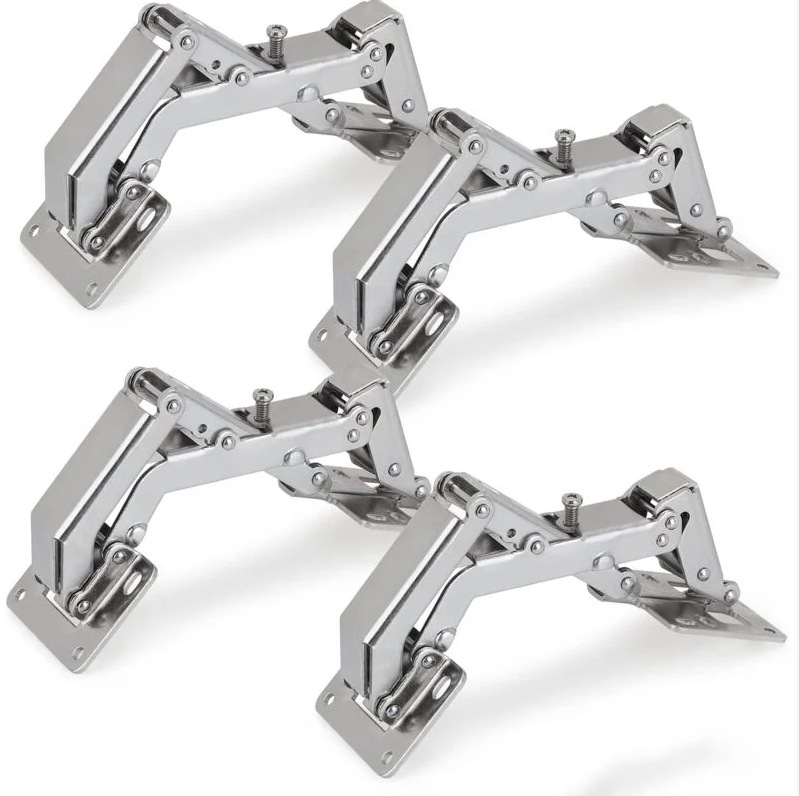 4 pcs Charnière de porte d'armoire charnière de porte charnière d ...