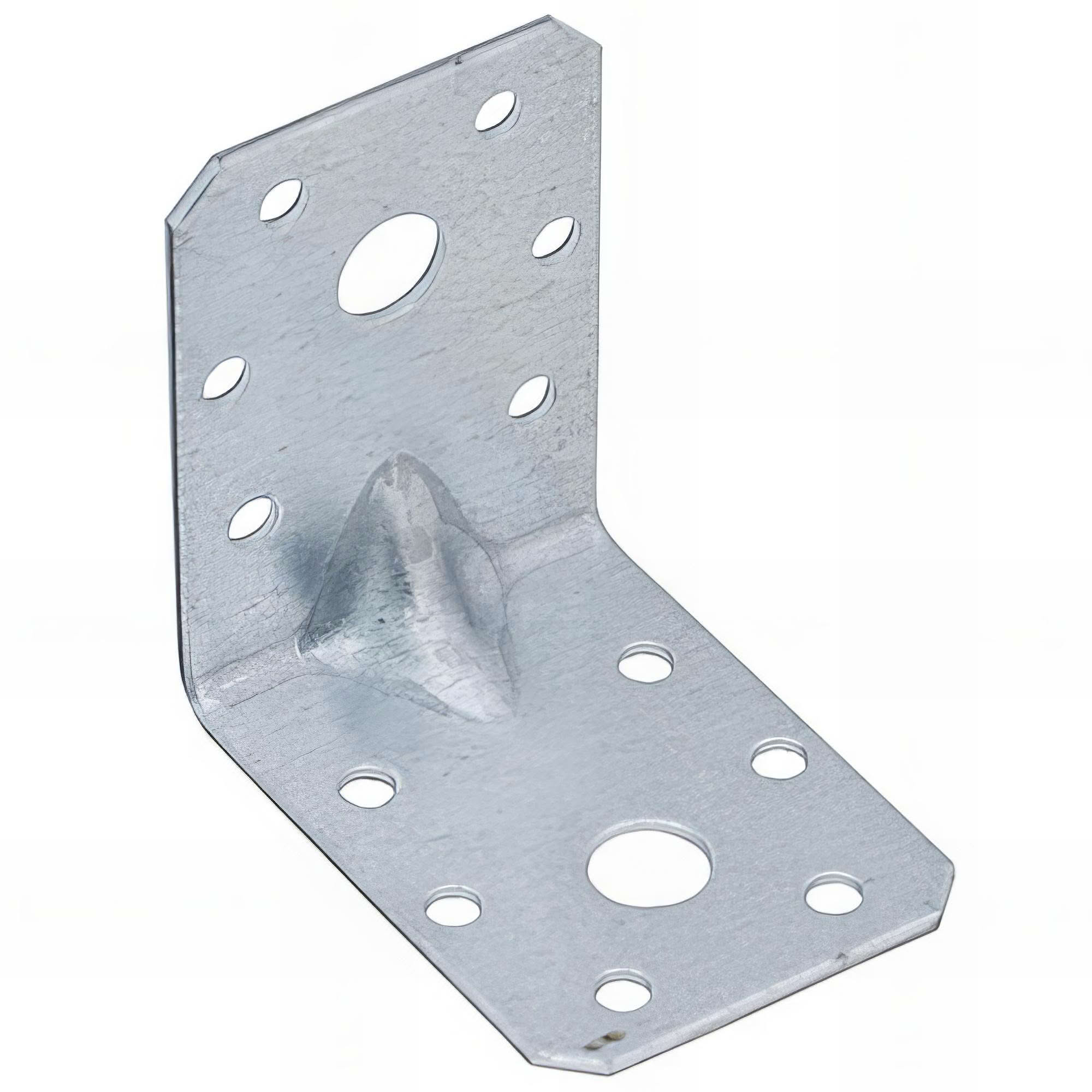 Équerre renforcée galvanisée - 60 x 60 x 45 x 2,0 mm | Leroy Merlin