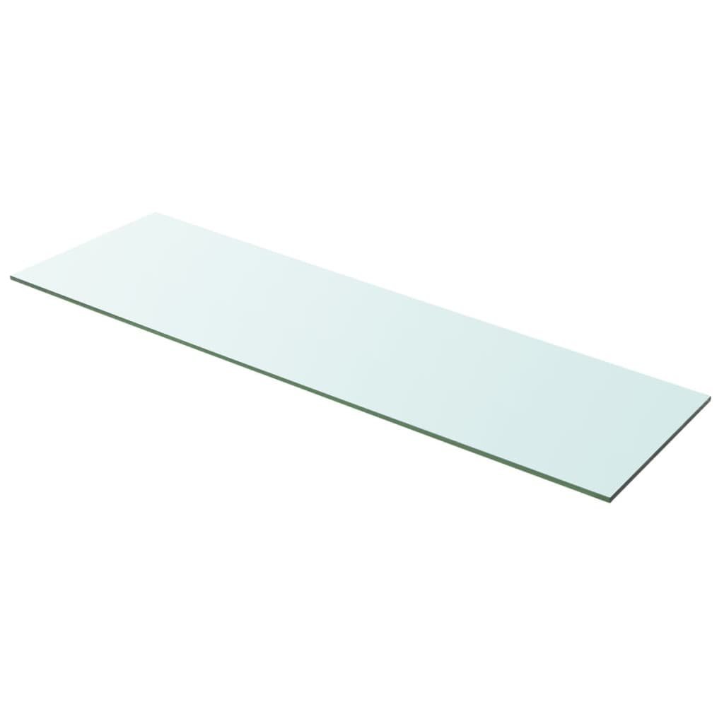 Estantería de cristal transparente 100 x 30 cm vidaXL | Leroy Merlin