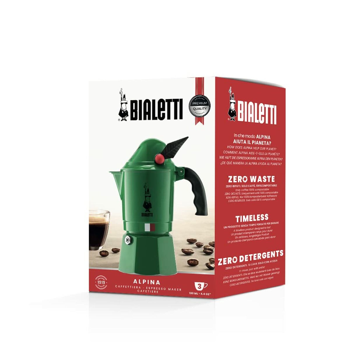 Cafetera Alpina Tz 3 Bialetti | Leroy Merlin