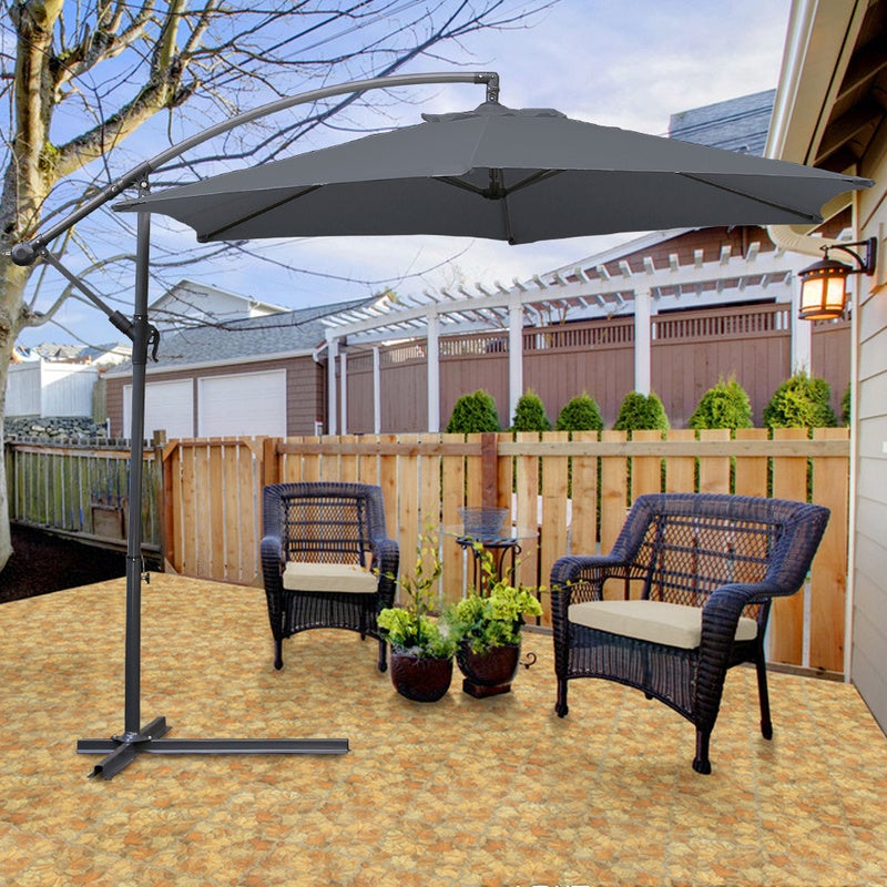 Parasol 350 cm Parasol de plage Parasol de marché Parasol de jardin ...