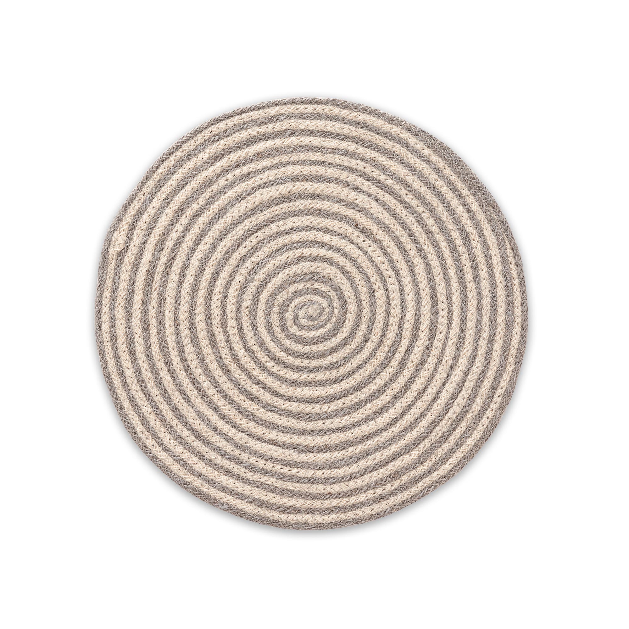 Lot de 2 sets de table ronds en jute 38x38 cm | Leroy Merlin