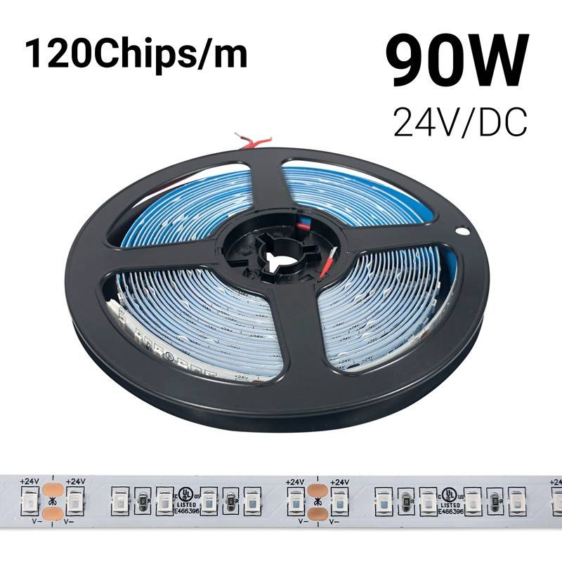 Tira LED 24V DC - 18W/m - Colores - 10mm - IP20 - Rollo 5 metros ...