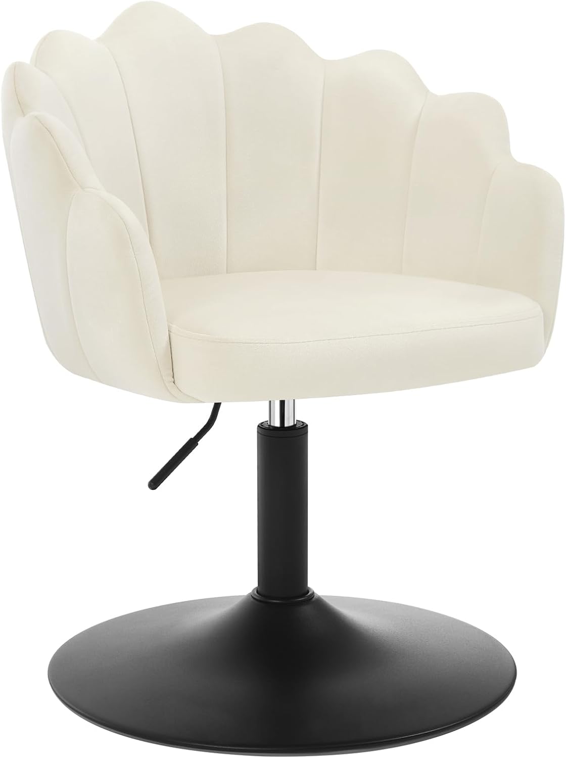 Chaise de Coiffeuse WOLTU, Fauteuil Pivotant en Velours, Réglable en ...