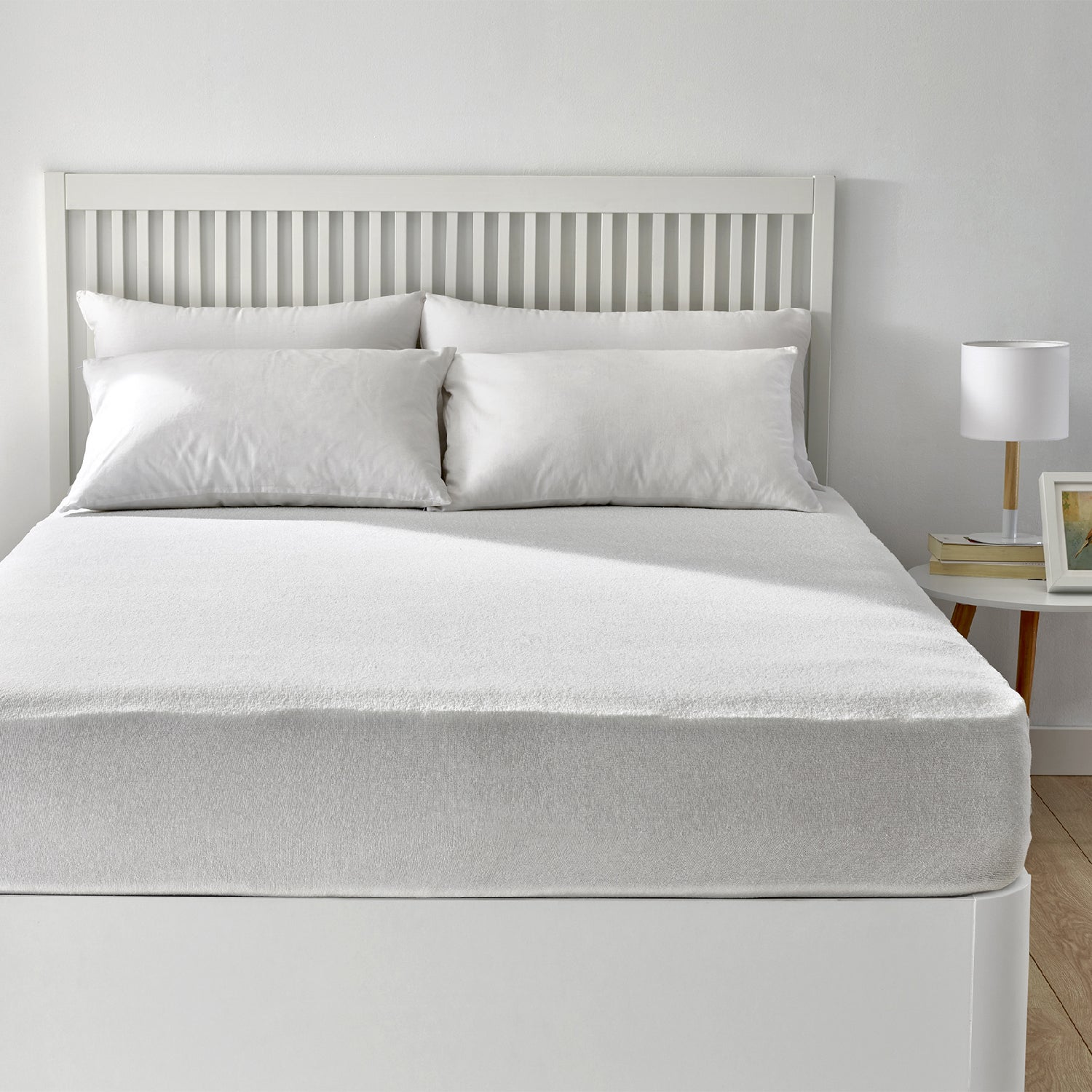 Protège-matelas 135x196cm | PIKOLIN HOME | 5 faces | Jusqu'à 32cm ...