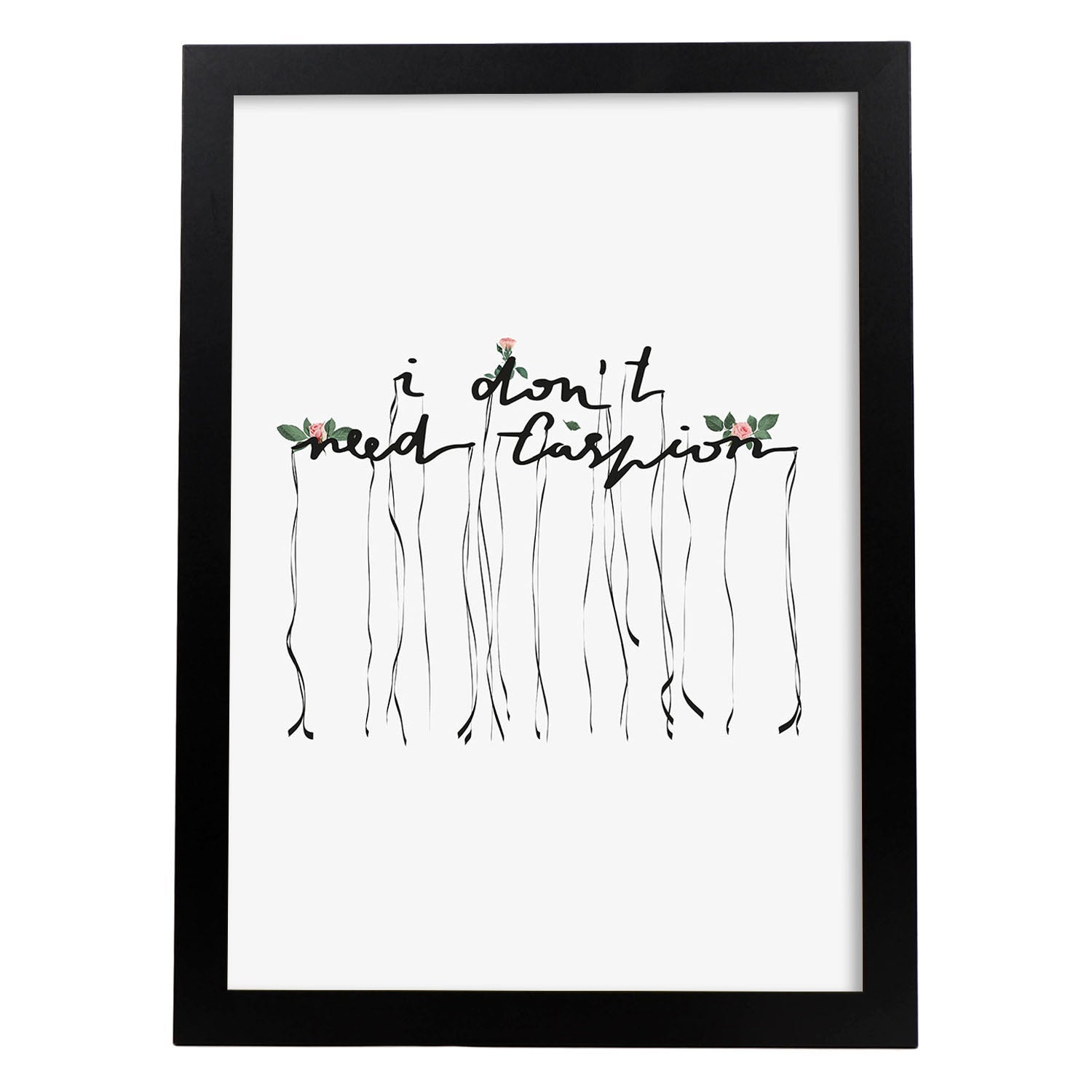 Posters Con Mensajes Felices Ilustrados. Lamina De Decoracion 'don't ...