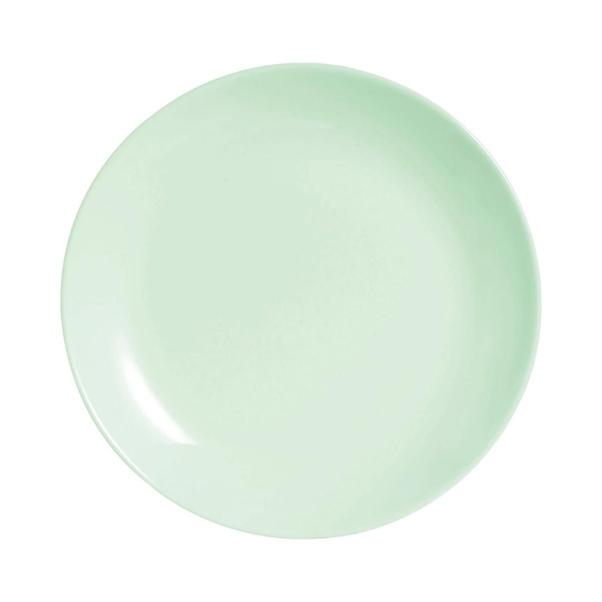 Plato Postre Opal 19cm Luminarc Diwali Paradise - Verde Apto Microondas ...