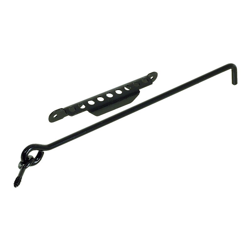 Crochet à crémaillère de volet - Finition : Noir - Longueur : 350 - JM ...