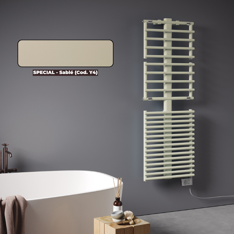 Sèche-serviettes électrique 750W sable GET UP - IRSAP | Bricoman