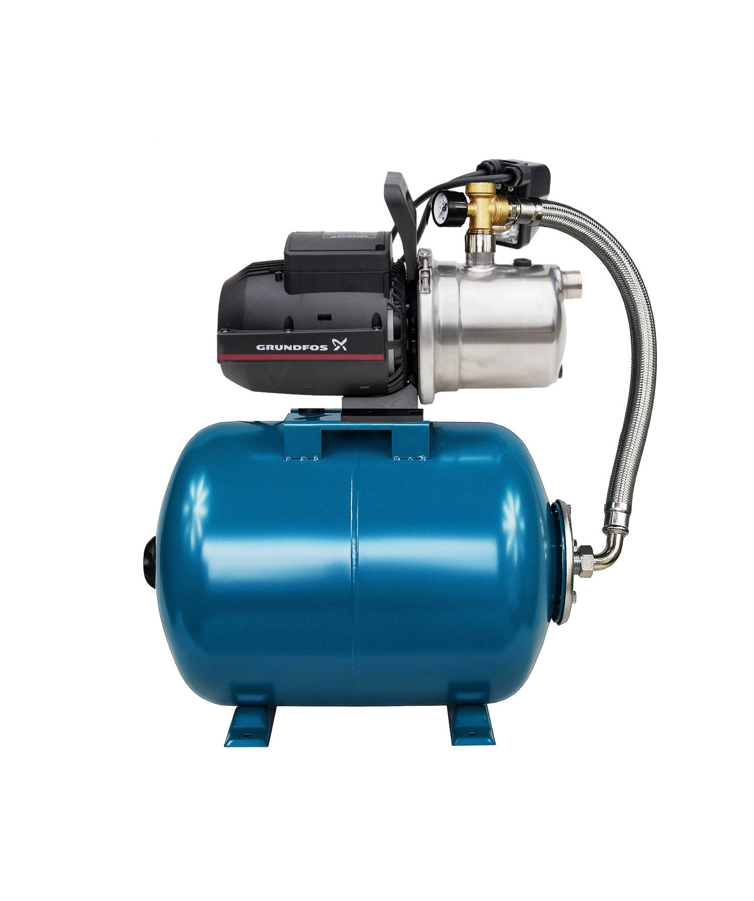 Pompe hydrophore jp 4-47 850w grundfos avec le ballon 24l | Leroy Merlin