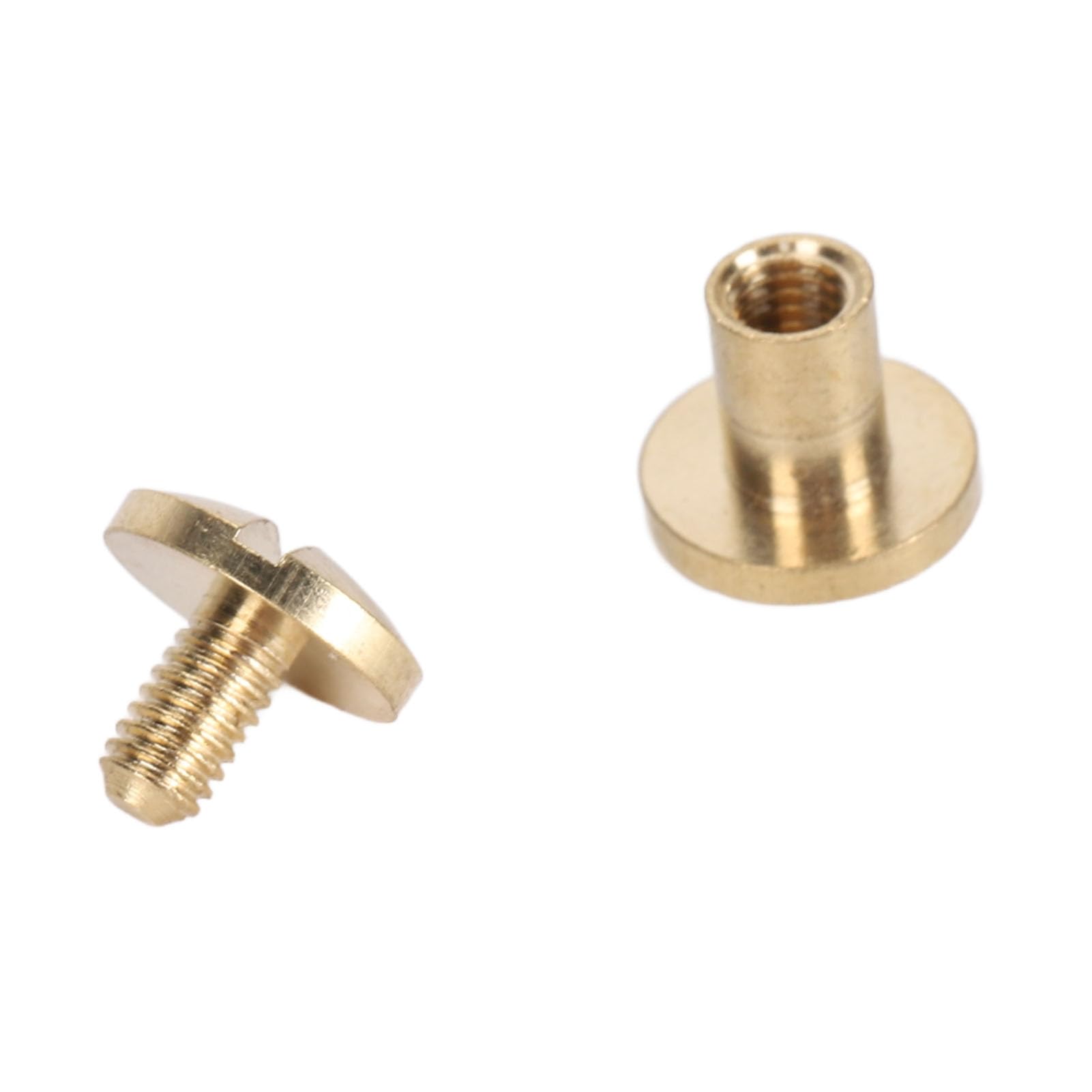 Kit de 50 rivets en laiton à faire soi-même, vis à fente de 8 mm, rivet ...