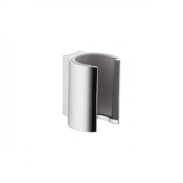 Porter support mural pour douchette chromé Hansgrohe 27515000 | Bricoman