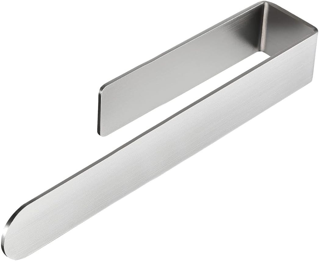 Toallero de baño sin perforaciones, de acero inoxidable, resistente al ...