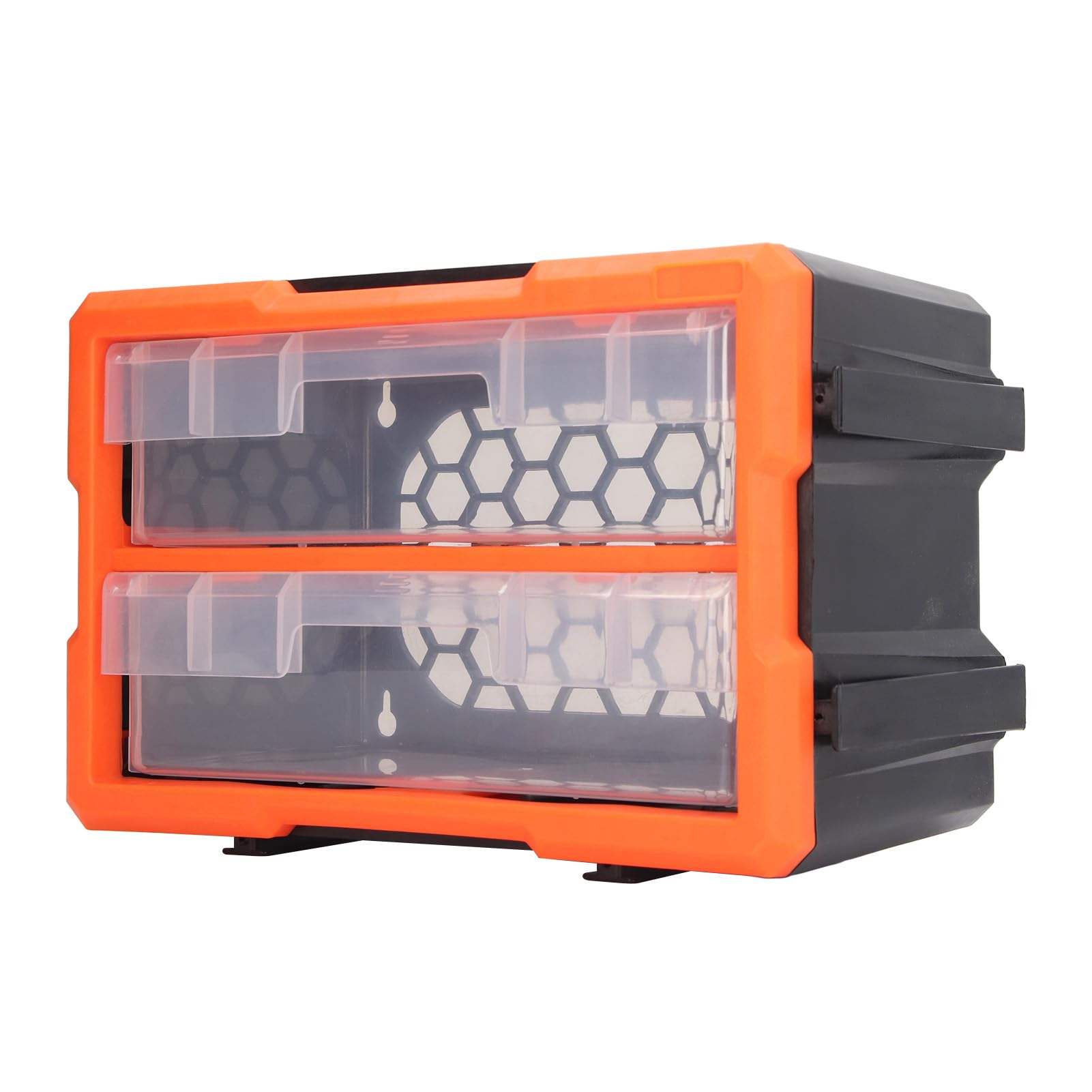 Organizer per scatola portautensili con 2 cassetti, grande capacità ...