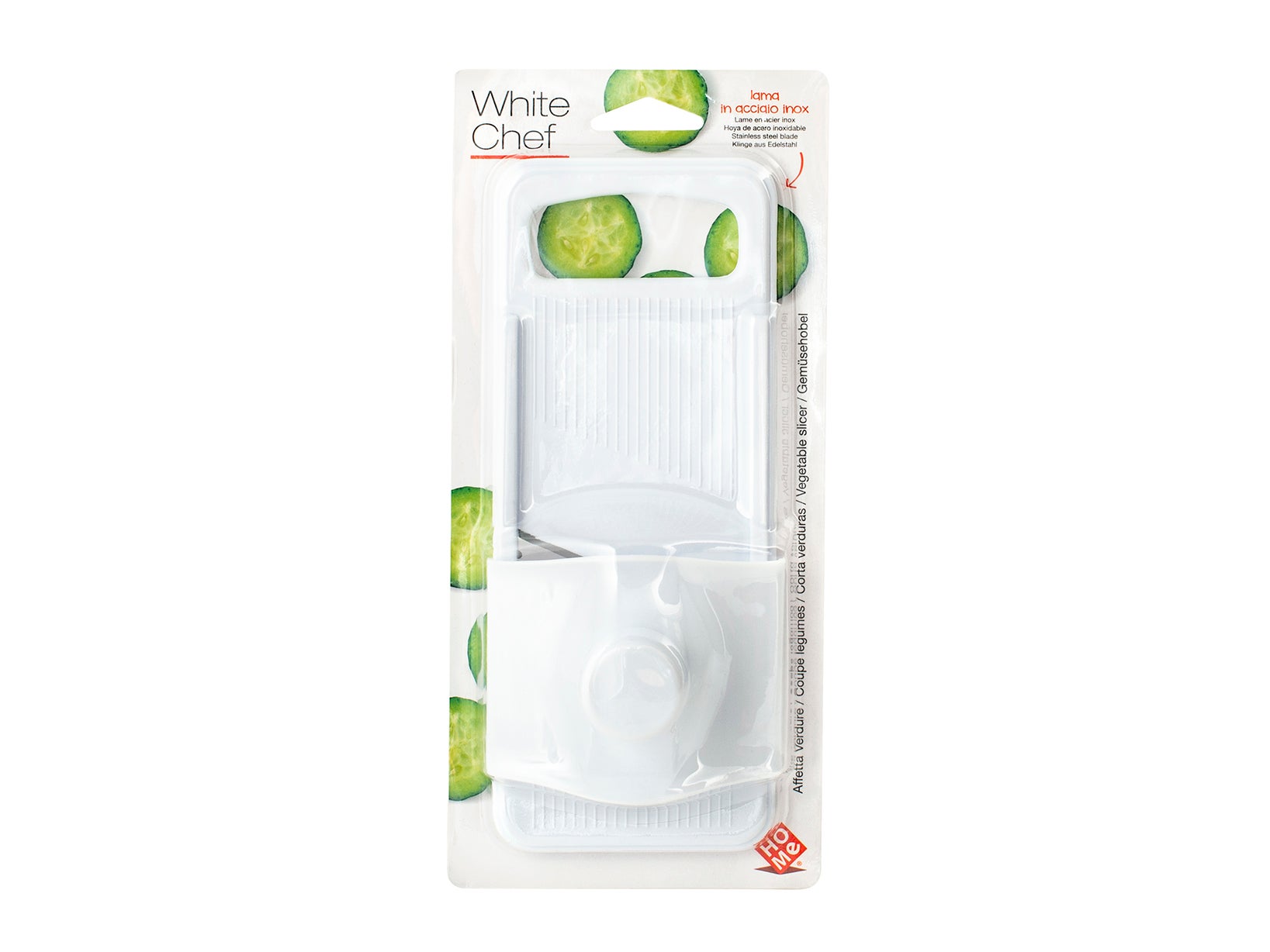 6x Home Vegetable Slicer Lame en plastique et acier inoxydable avec ...