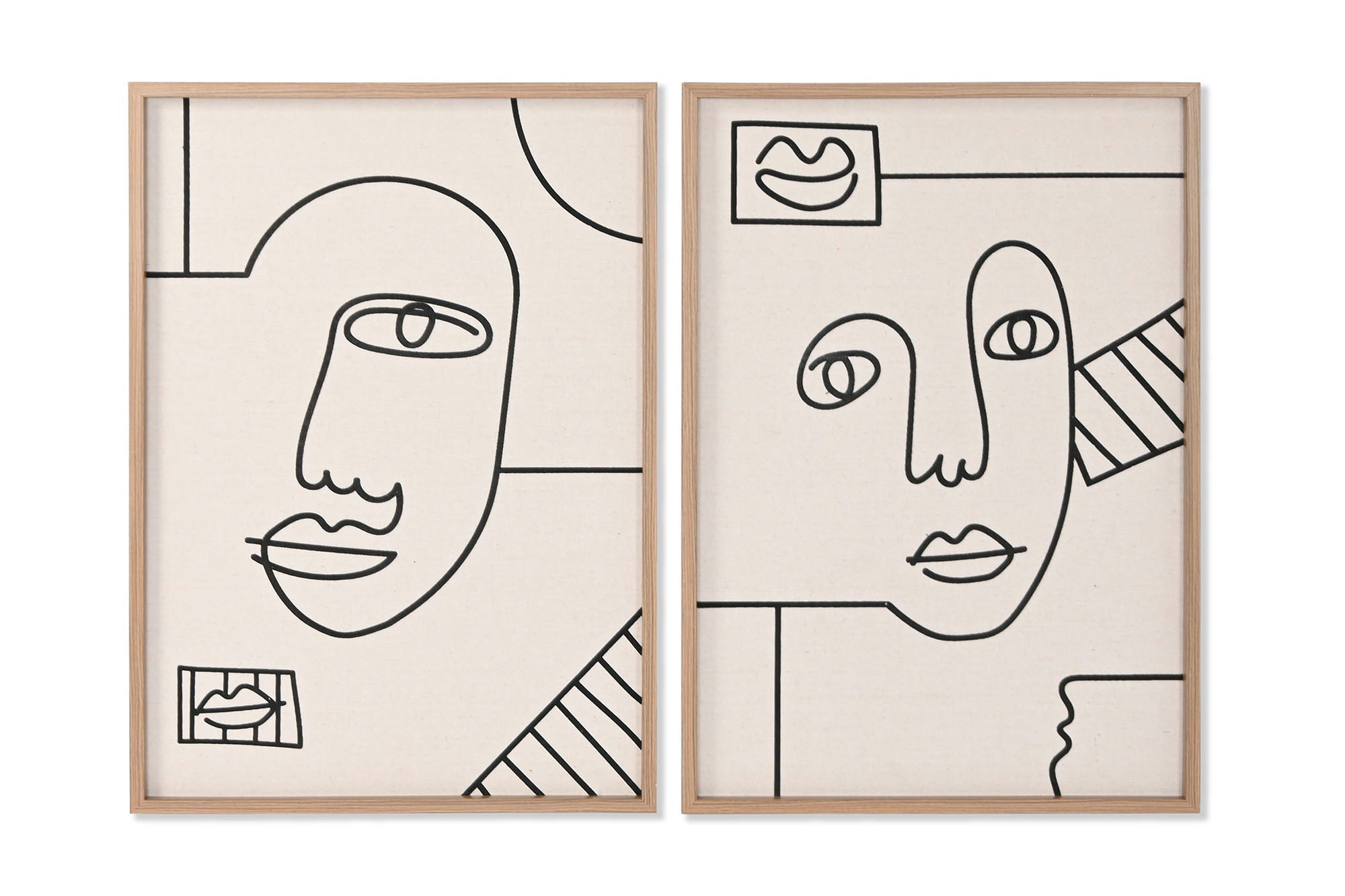 CUADRO LIENZO FOAM 50X3X70 CARA ABSTRACTO 2 SURT. | Leroy Merlin