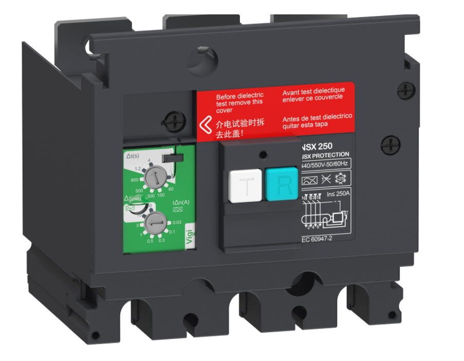 Vigimodul 3p pour NSX250 30mA à 30A 440 à 550VAC | Leroy Merlin