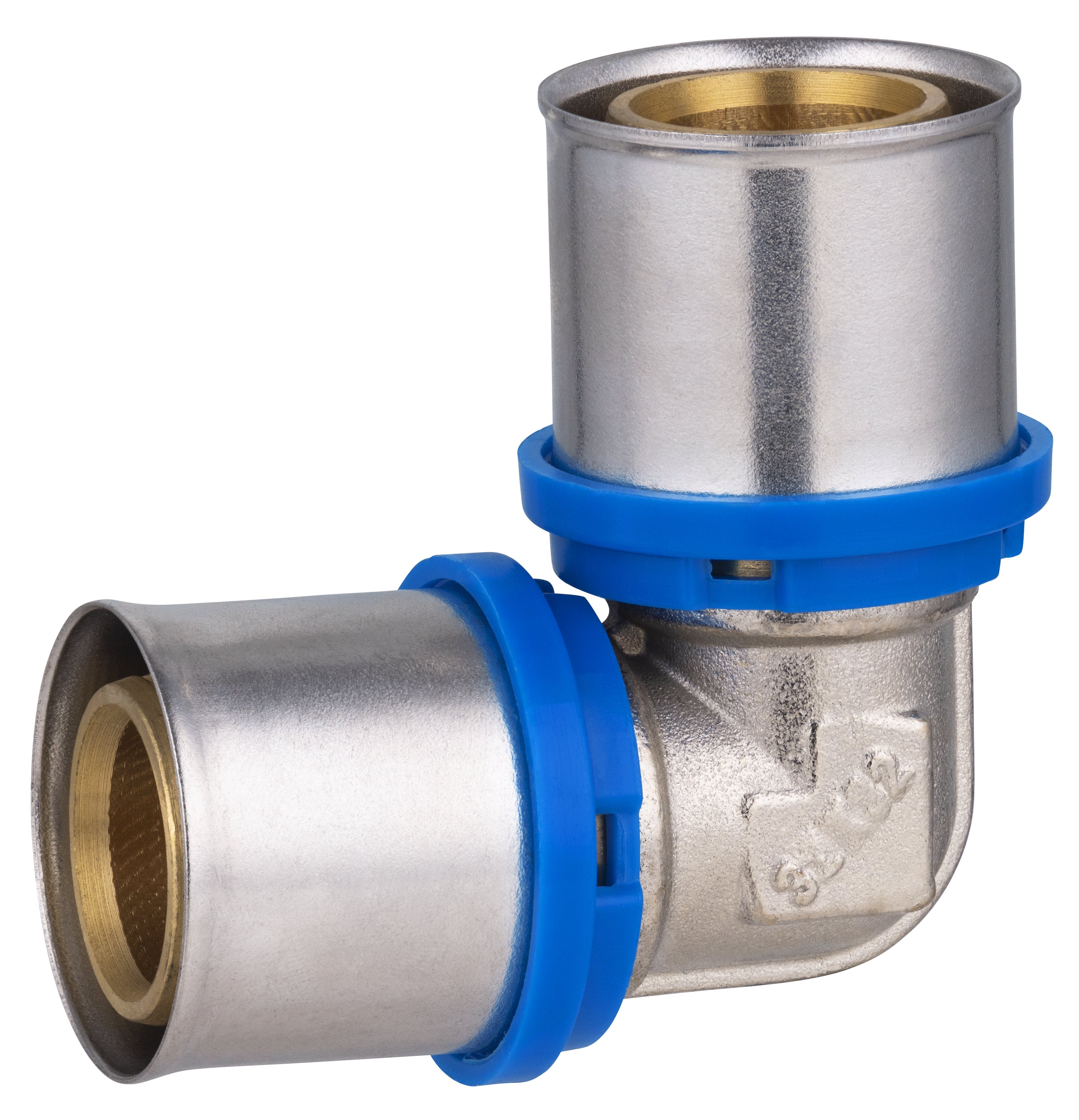 Raccord Multicouche à Sertir Multi profils Coude Egal Ø32 NOYON & THIEBAULT | Bricoman