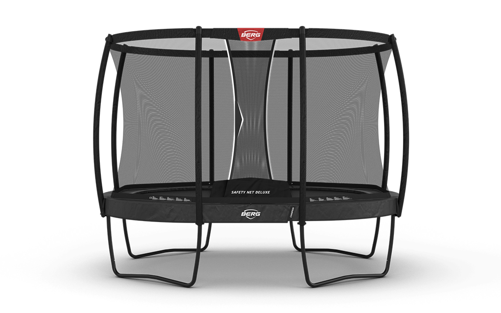 Trampoline Grand Champion Regular 350 Grey + Filet de sécurité Deluxe ...