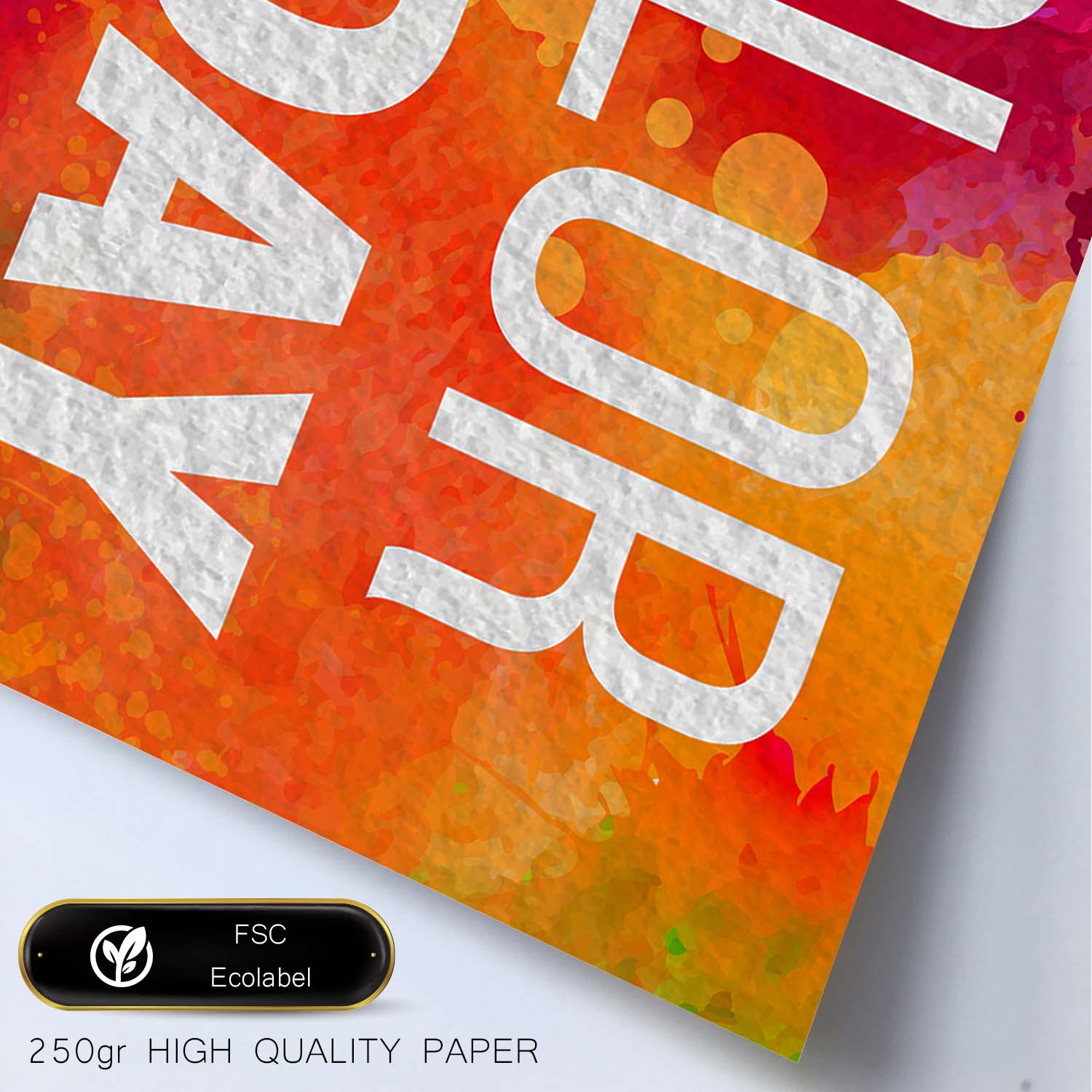 Mots Colorés Affiches. Feuille De Mots Samie2 Avec Design Coloré Et Des ...