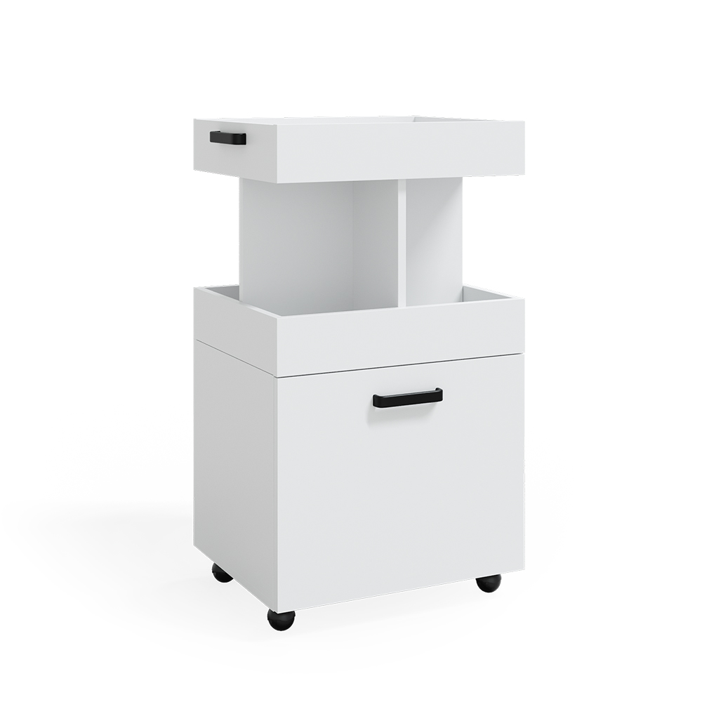 Vicco Mueble con ruedas Kamber, Blanco, 50 x 88.6 cm | Leroy Merlin