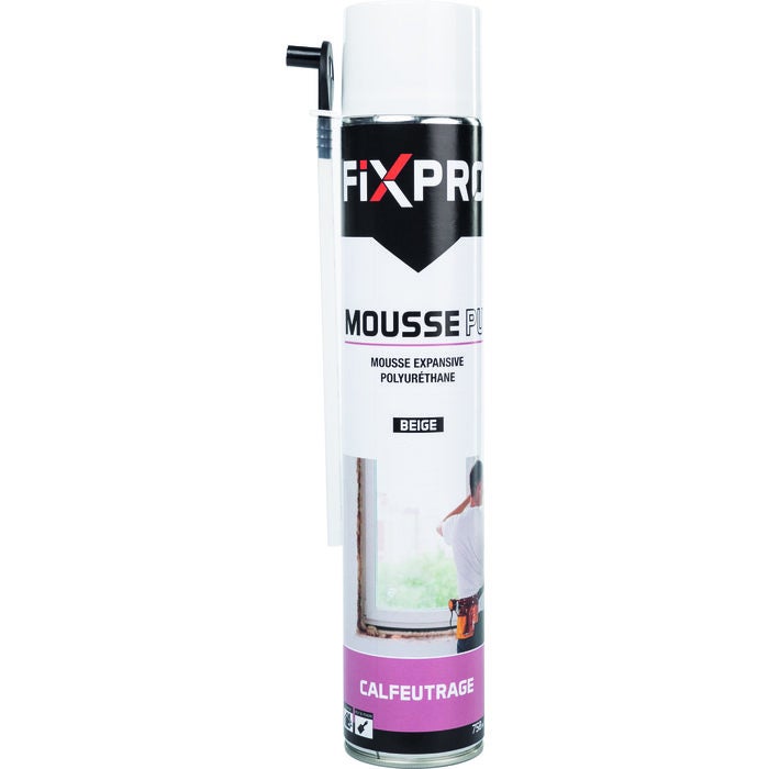 Mousse PU - Fixpro - 750 ml | Bricoman
