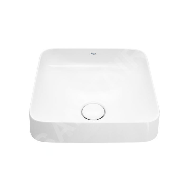Roca Inspira - Meuble-lavabo 370x370 mm, avec trop-plein, trou pour ...