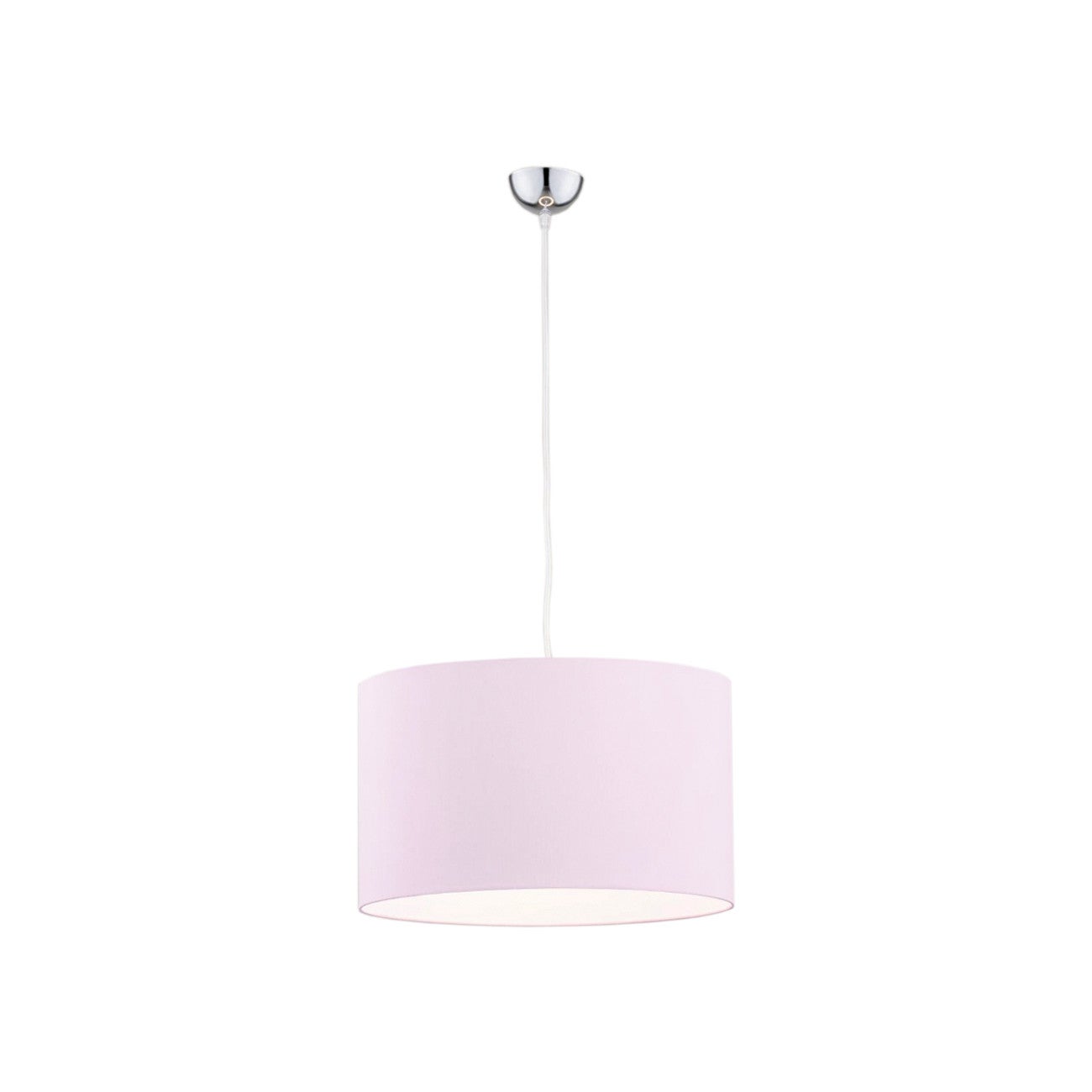 Argon MAGIC Lámpara de techo colgante cilíndrica rosa claro | Leroy Merlin