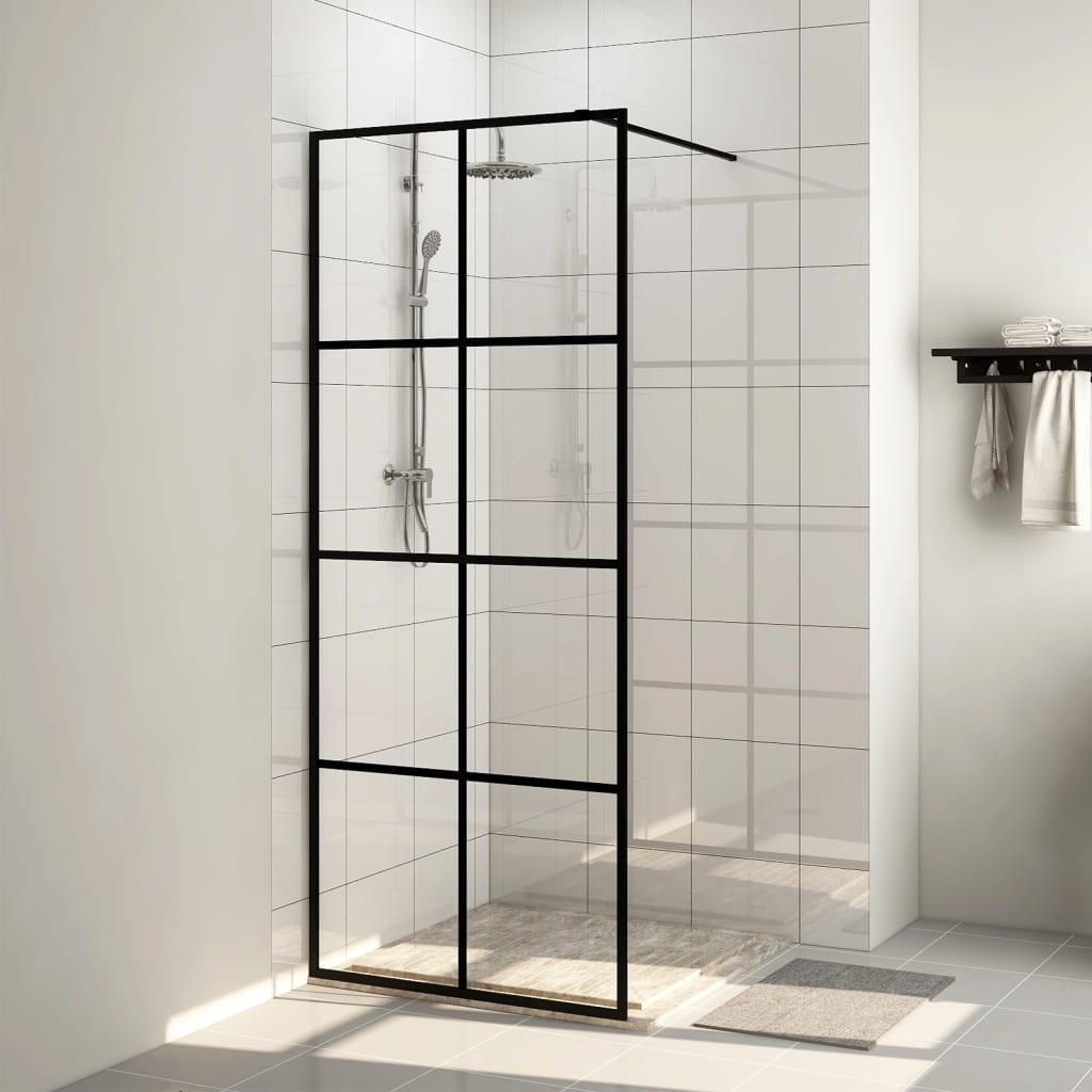 Maison Exclusive - Paroi de douche avec verre ESG transparent 80x195 cm ...