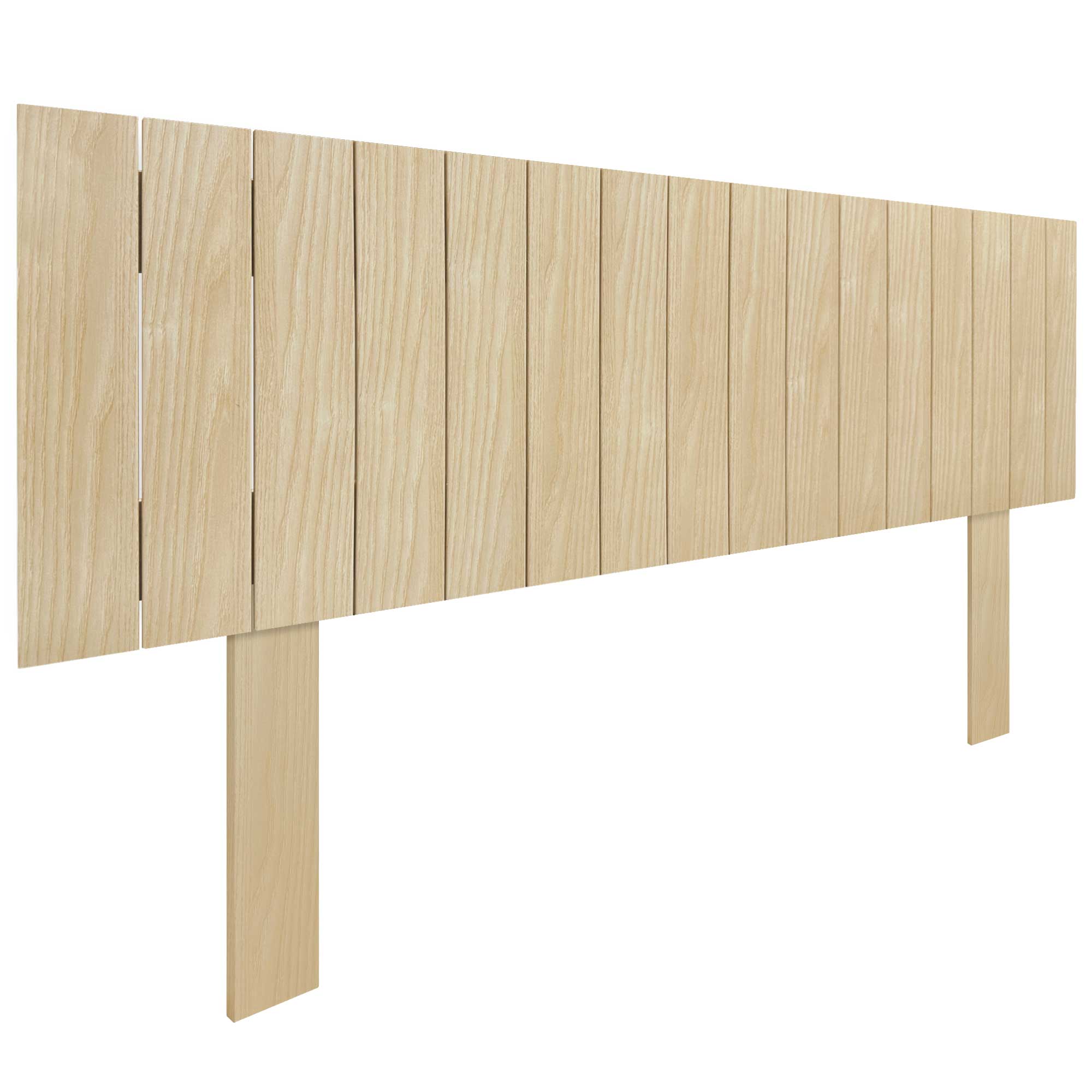 DHOME Tête de lit en bois recyclé MDF Style Palette Verticale avec ...