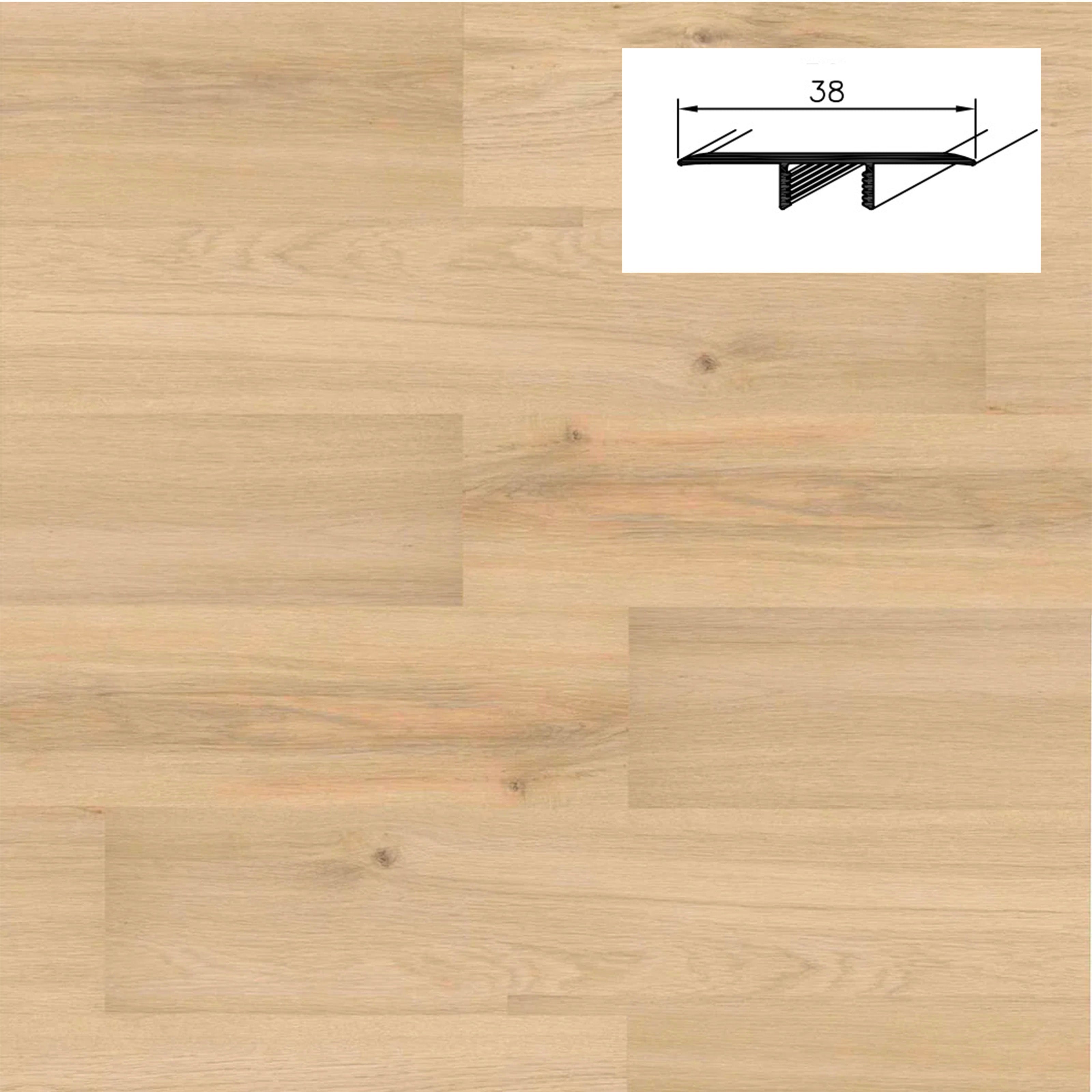 PERFIL 90cm JUNCTION Bar en Gama Aluminio Laminado - Plana o abatible ...