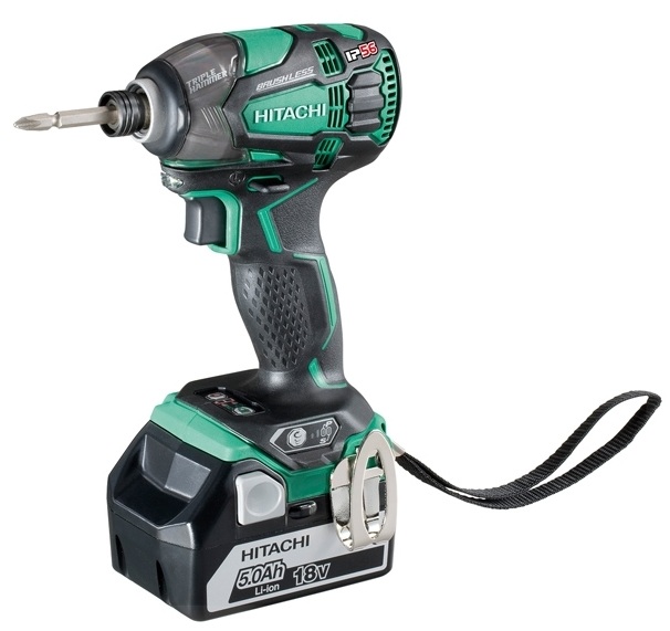 Hitachi - Hikoki- Visseuse À Chocs 18v Li-ion (2x5ah) 207 Nm Sans Charbon - Wh18dbdl2 | Bricoman