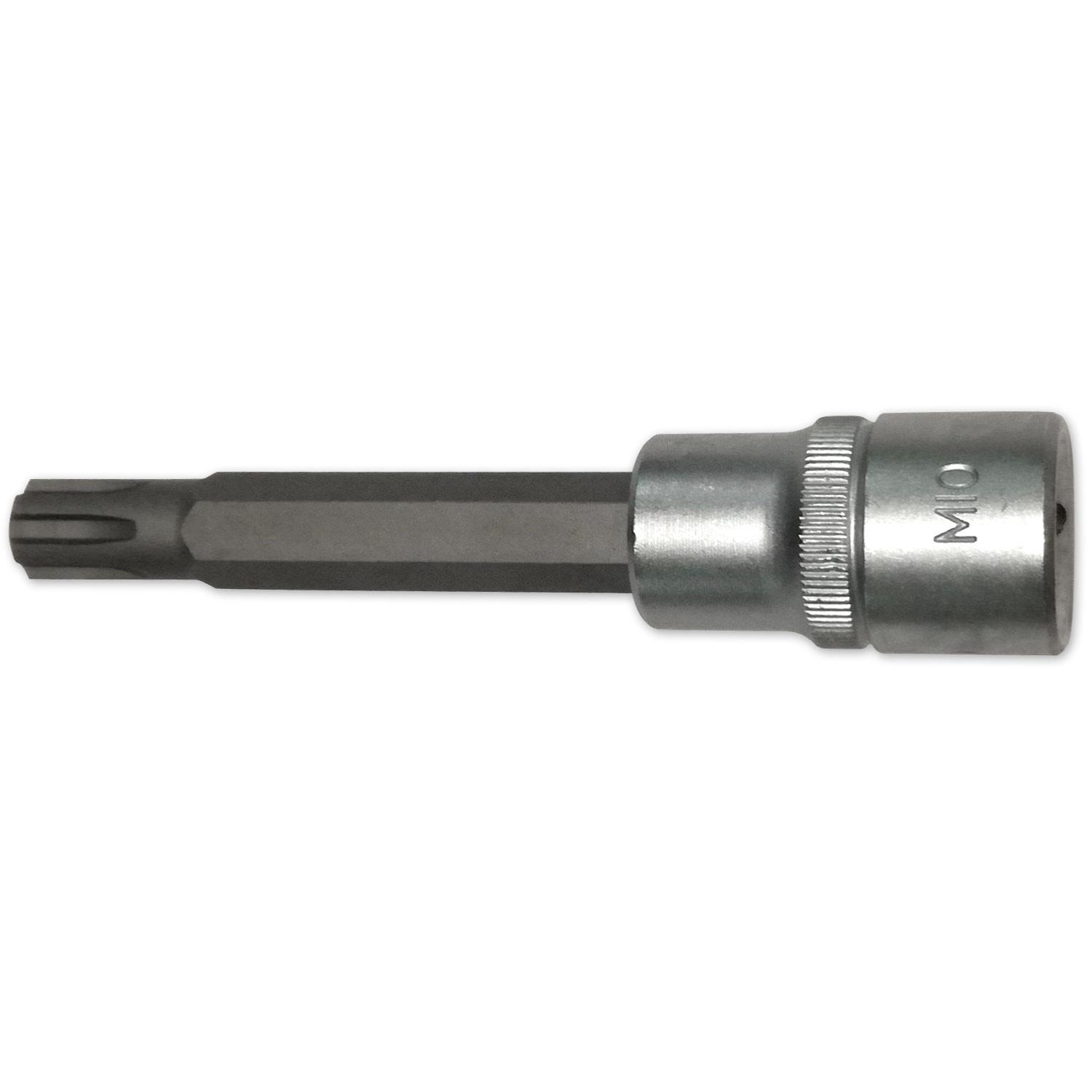 DOUILLE MALE EMBOUT RIBE M10 (MULTI-DENTS) CARRE 1/2 Long 100 | Leroy ...