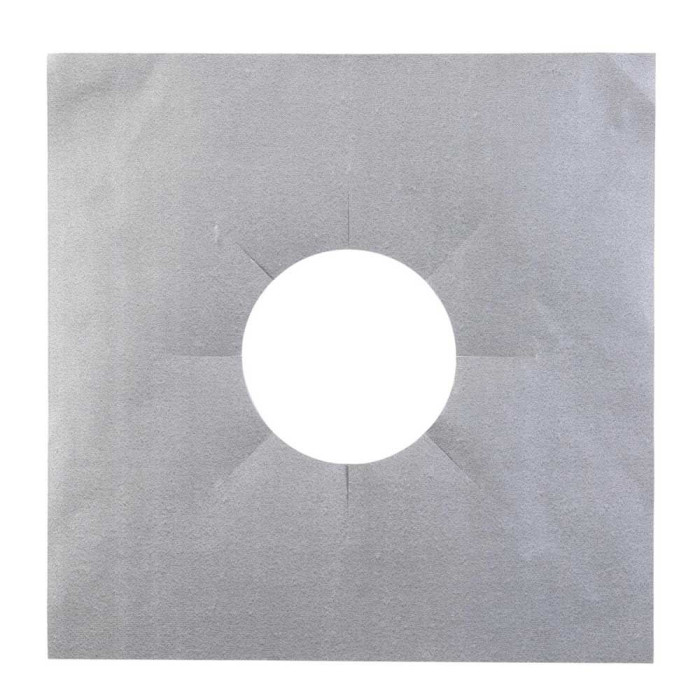 Lot de 4 Feuilles de Protection "Gazinière" 27cm Gris | Leroy Merlin