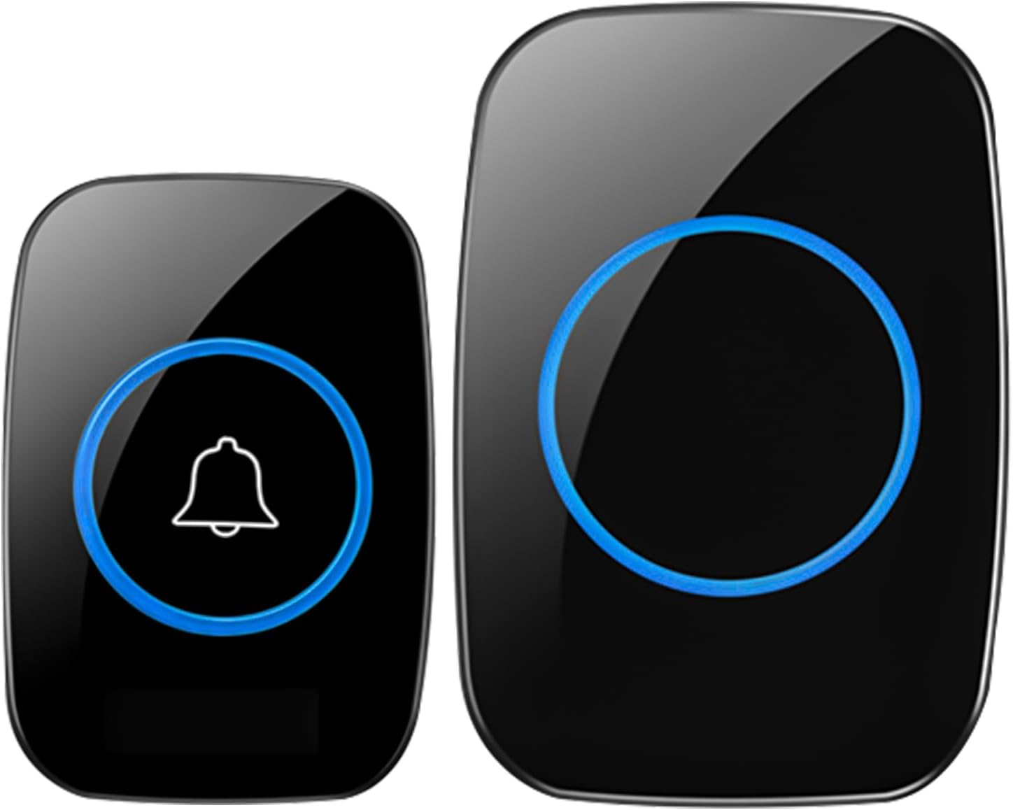 Sonnette sans Fil Exterieur Etanche 300 Mètres, IP44 Étanche Carillon ...