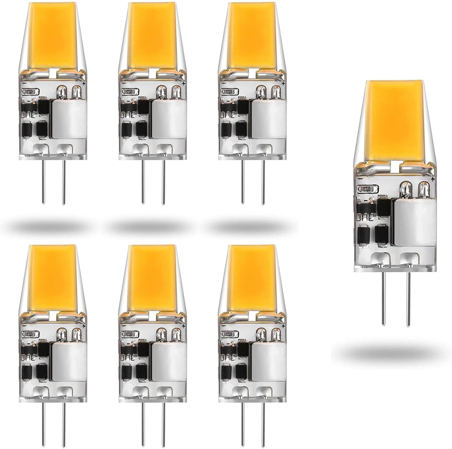 Ampoule G4 LED 5W 41mm - 12V, Blanc Chaud 3000K, Équivalent 50W ...