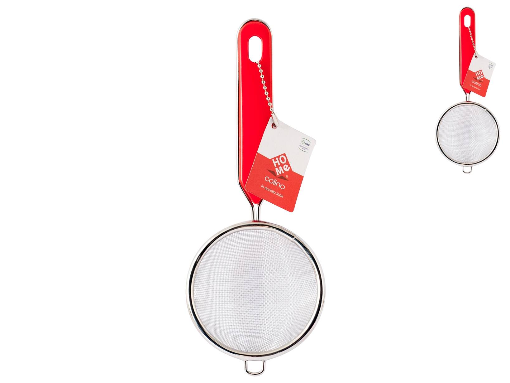 Colador de acero inoxidable con mango ABS de 8 cm para el hogar | Leroy ...