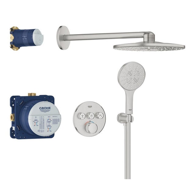 Grohe Grohtherm Smartcontrol Perfect Douche pluie - complète ...