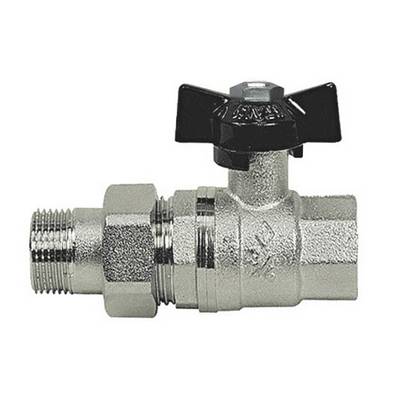 Valvola a sfera MF con bocchettone a farfalla 1/2'' DN 15 PN 64 | Leroy ...
