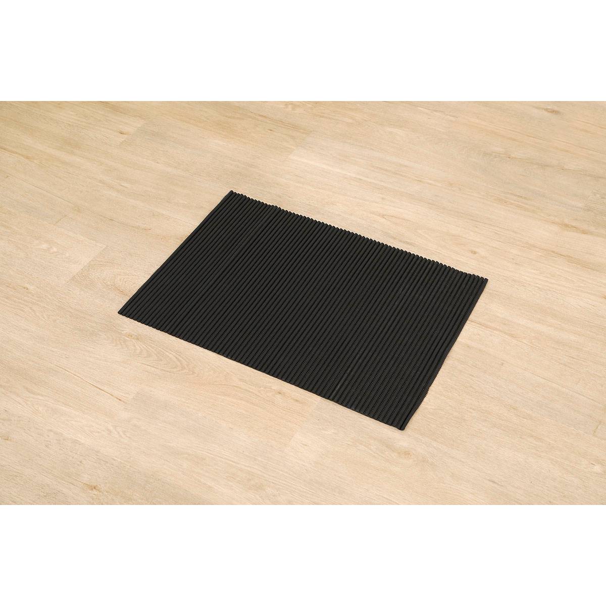 Tapis pvc antiderapant 50x70 cm - noir - Tendance | Leroy Merlin