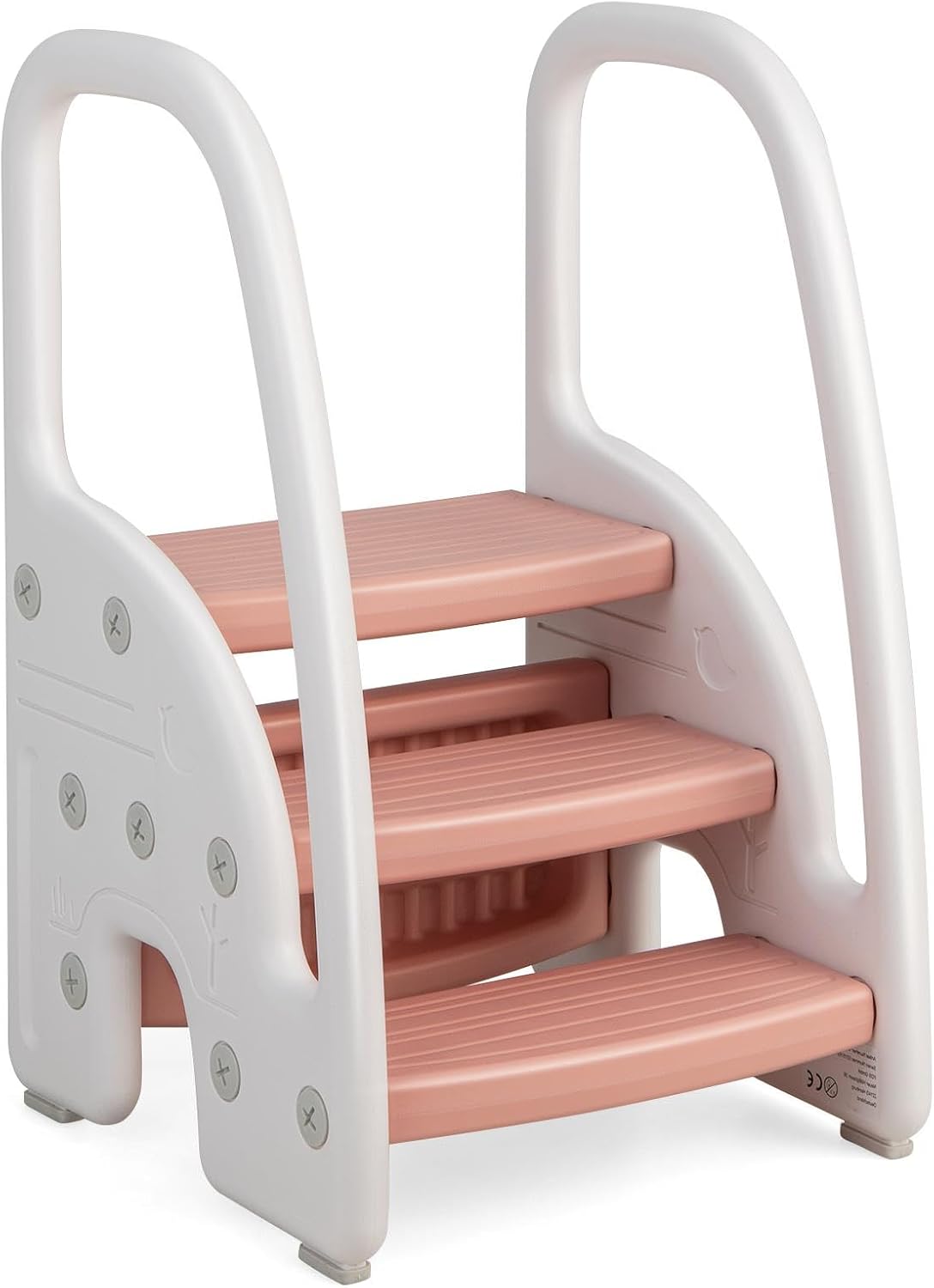 Caminadora de 3 pasos para niños pequeños con asas, caminata de ...