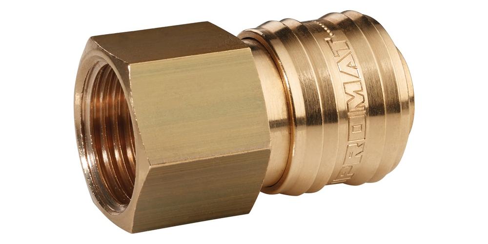 PROMAT Raccord rapide DN 7,2, filetage intérieur laiton nu filetage G ...