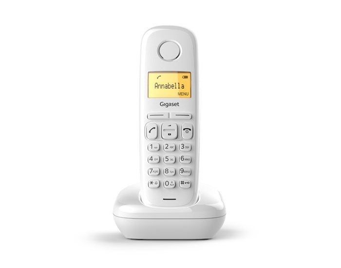 GIGASET WIRELESS PHONE A170 WHITE (S30852-H2802-D202) | Leroy Merlin