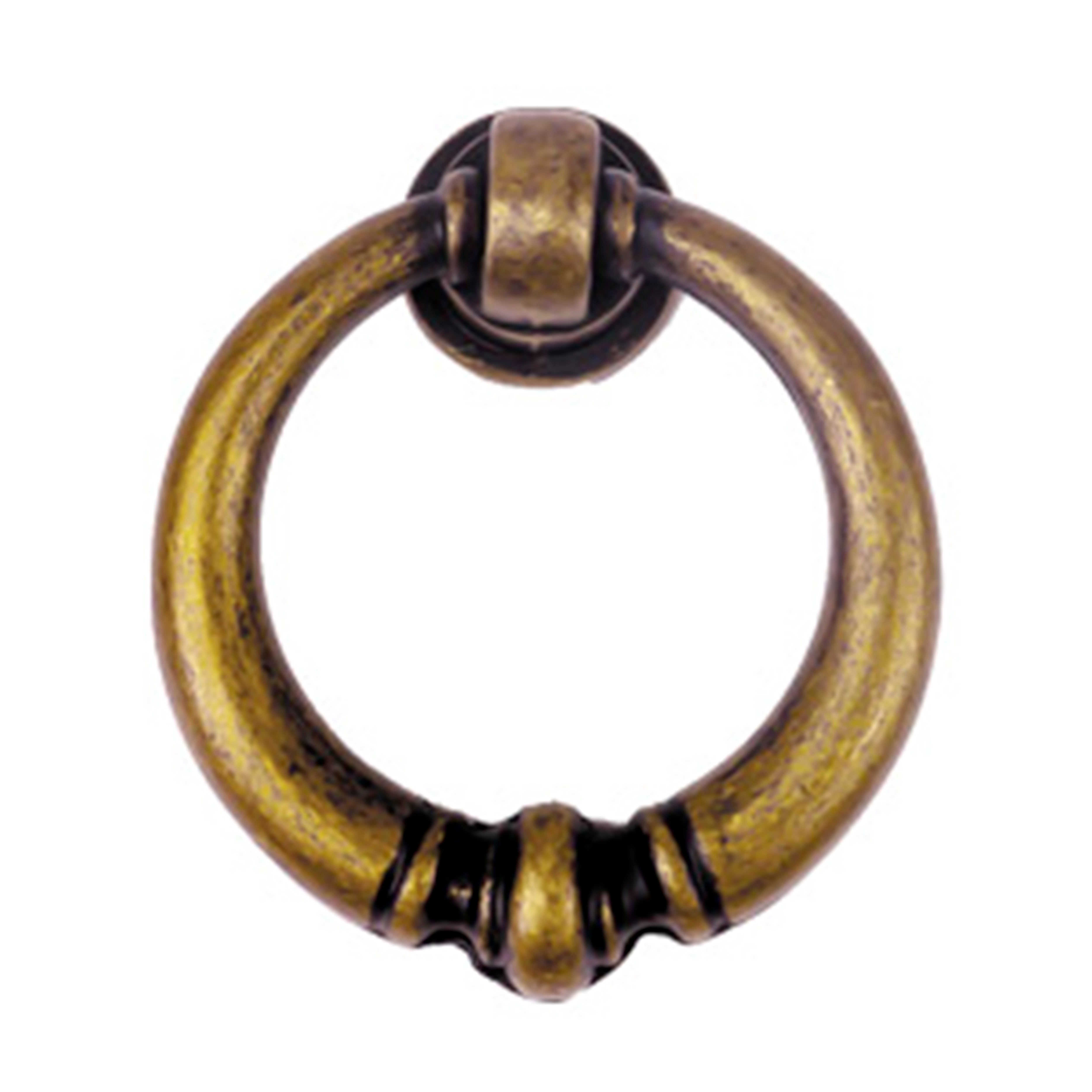 Bouton de meuble zamac anneau diamètre 40mm vieux laiton lot de 36 ...